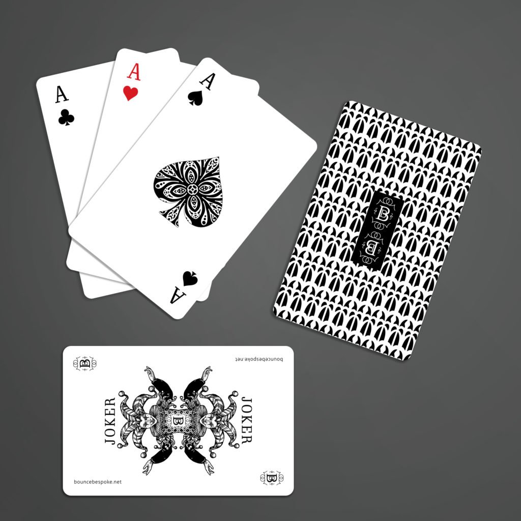 Premium Playing Cards – Set of 2 – Metallic – BounceBespoke